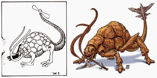 The Lone Animator: D & D Monsters: The Rust Monster