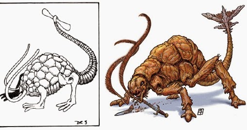 The Lone Animator: D & D Monsters: The Rust Monster