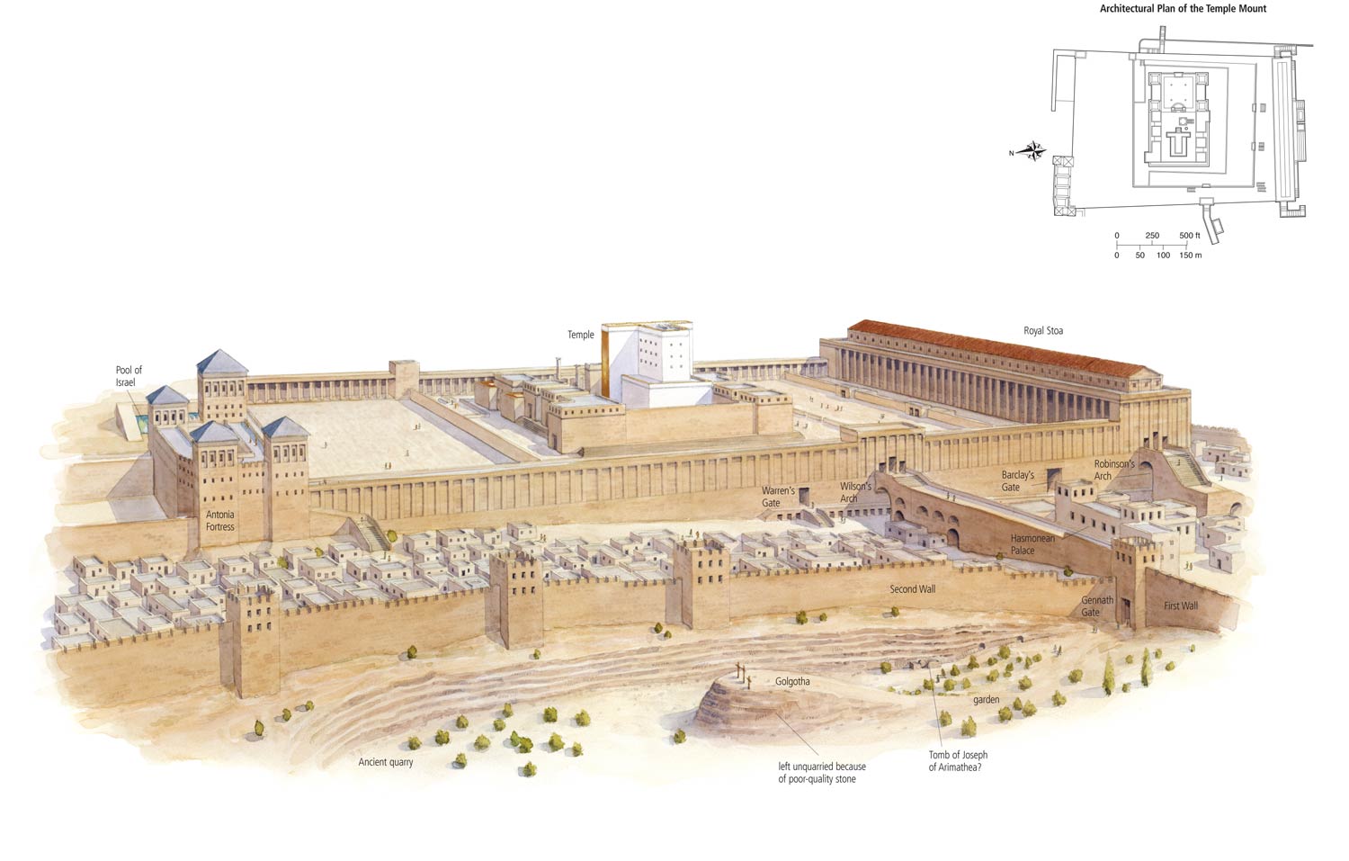 Generation Word Bible Teaching: The Location of Calvary and Tomb in 30 AD