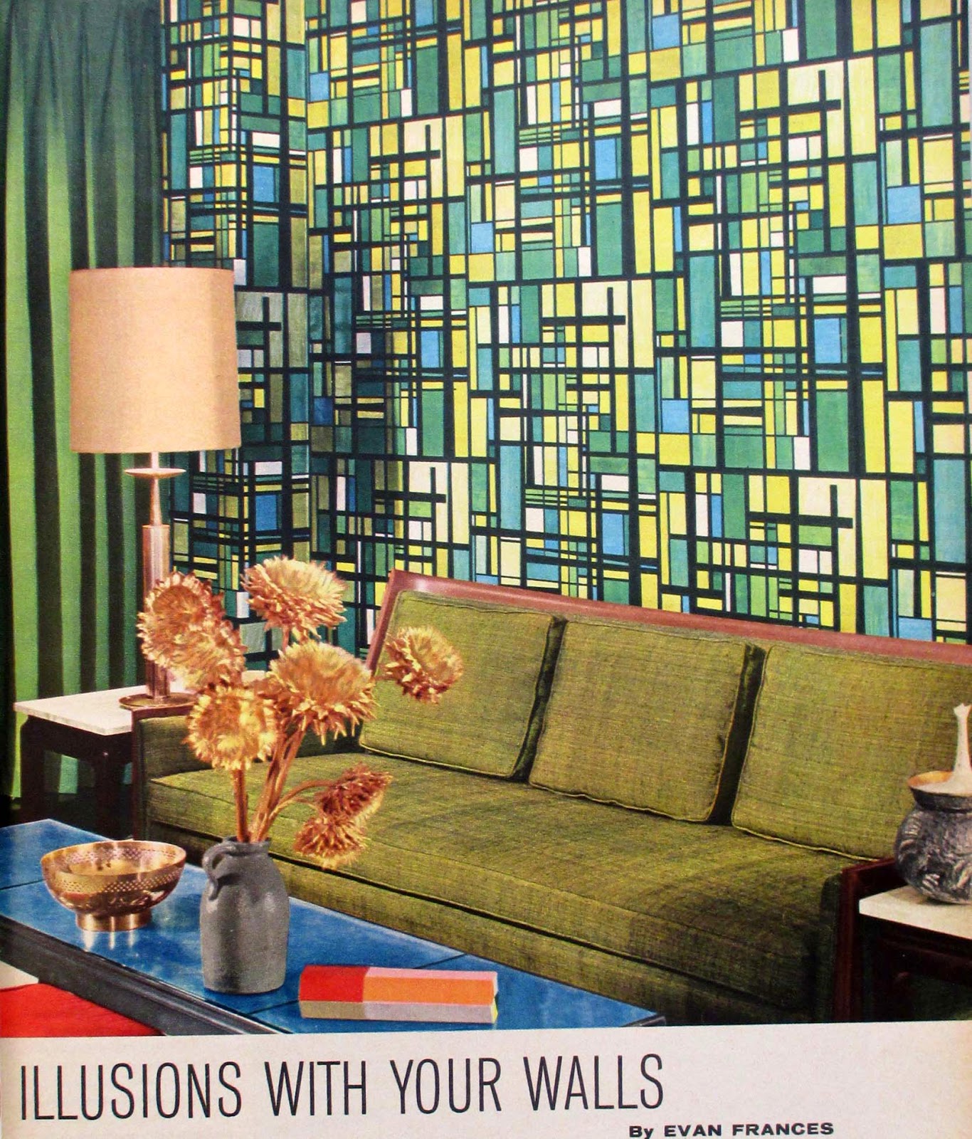 The Literate Quilter: 1962 Decorating and Fashions