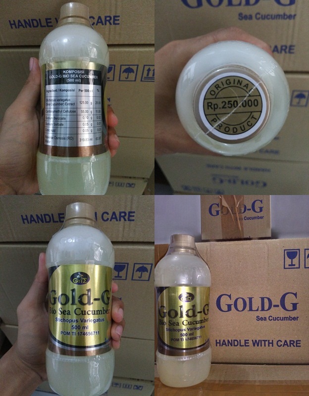 Jelly Gamat Gold-G Original 500 ML - OBAT VITILIGO AMPUH DAN AMAN
