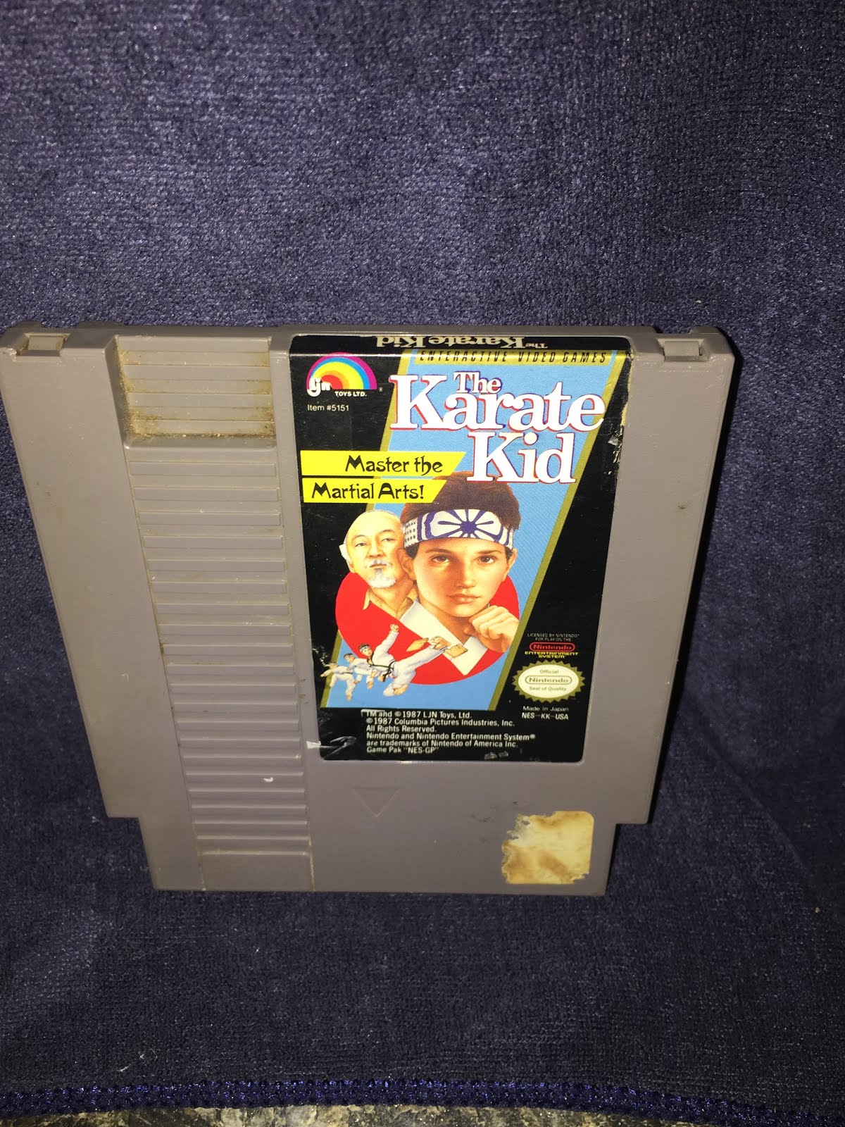 #RetroGaming Find: The Karate Kid #Nintendo #NES