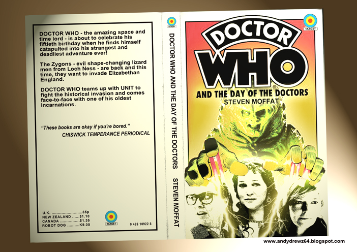 Andydrewz's Pages: Doctor Who and the Return of the Target Book Covers!