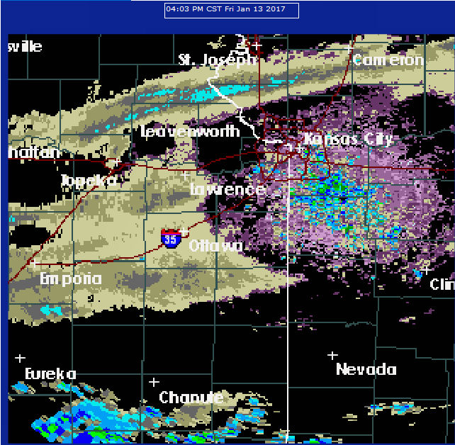 Capt. Spaulding's World: Ice Storm Warning Continues - Radar Update No. 3