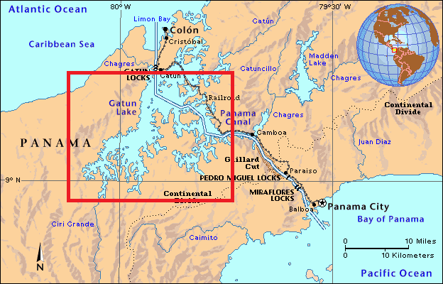 Photo-ops: Panama Canal: Gatun Lake