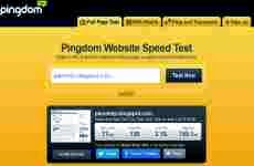 Pingdom: web para medir la velocidad de carga de un sitio web gratis