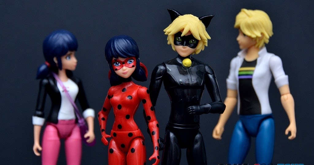 Come, See Toys: Miraculous 5.5" Figures - Ladybug, Marinette, Cat Noir ...