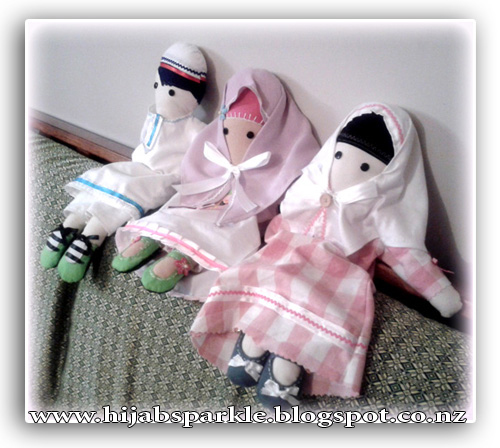 Hijab Sparkle: Meet the Muslim Dolls! ...Handmade by Hijab Sparkle.