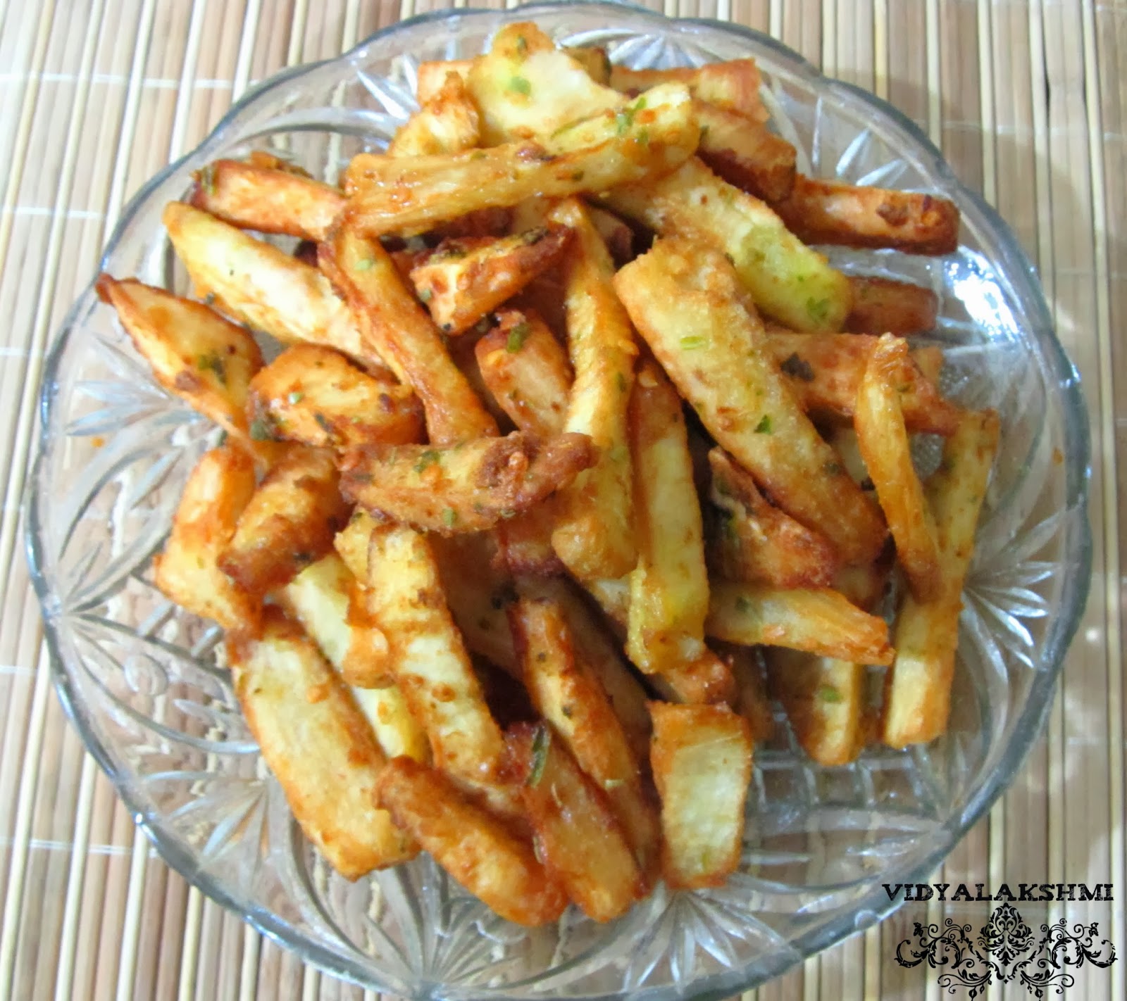 Chilly Garlic Cassava/Tapioca Chips