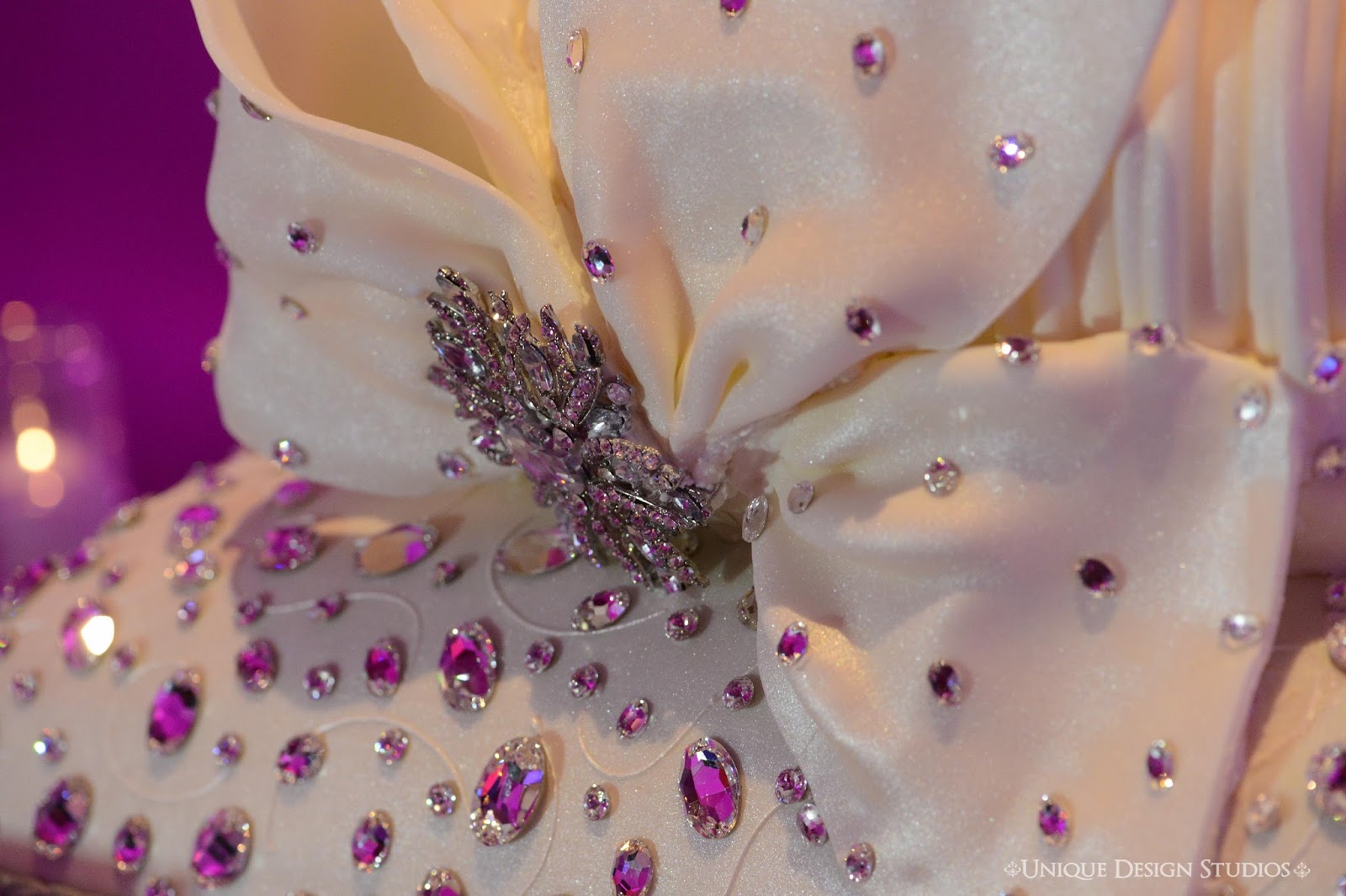 Tiffany Cook Events: Concept to Completion: Vegas Bling Wedding Cake by ...