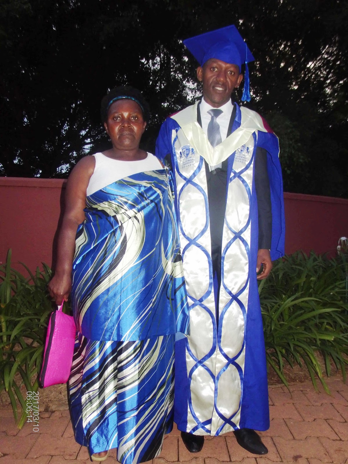 EMMANUEL RUTAYISIRE: GRADUATION PHOTOS-CAVENDISH UNIVERSITY UGANDA
