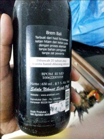 Main barenK: Brem Bali: Anggur Hitam Lidah Indonesia