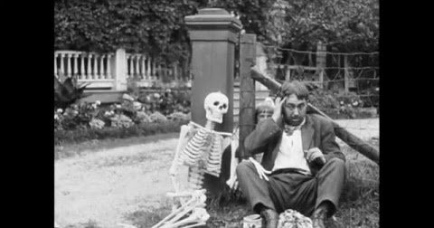 Scared Silly: Classic Hollywood Horror-Comedies: THE SKELETON (1912)