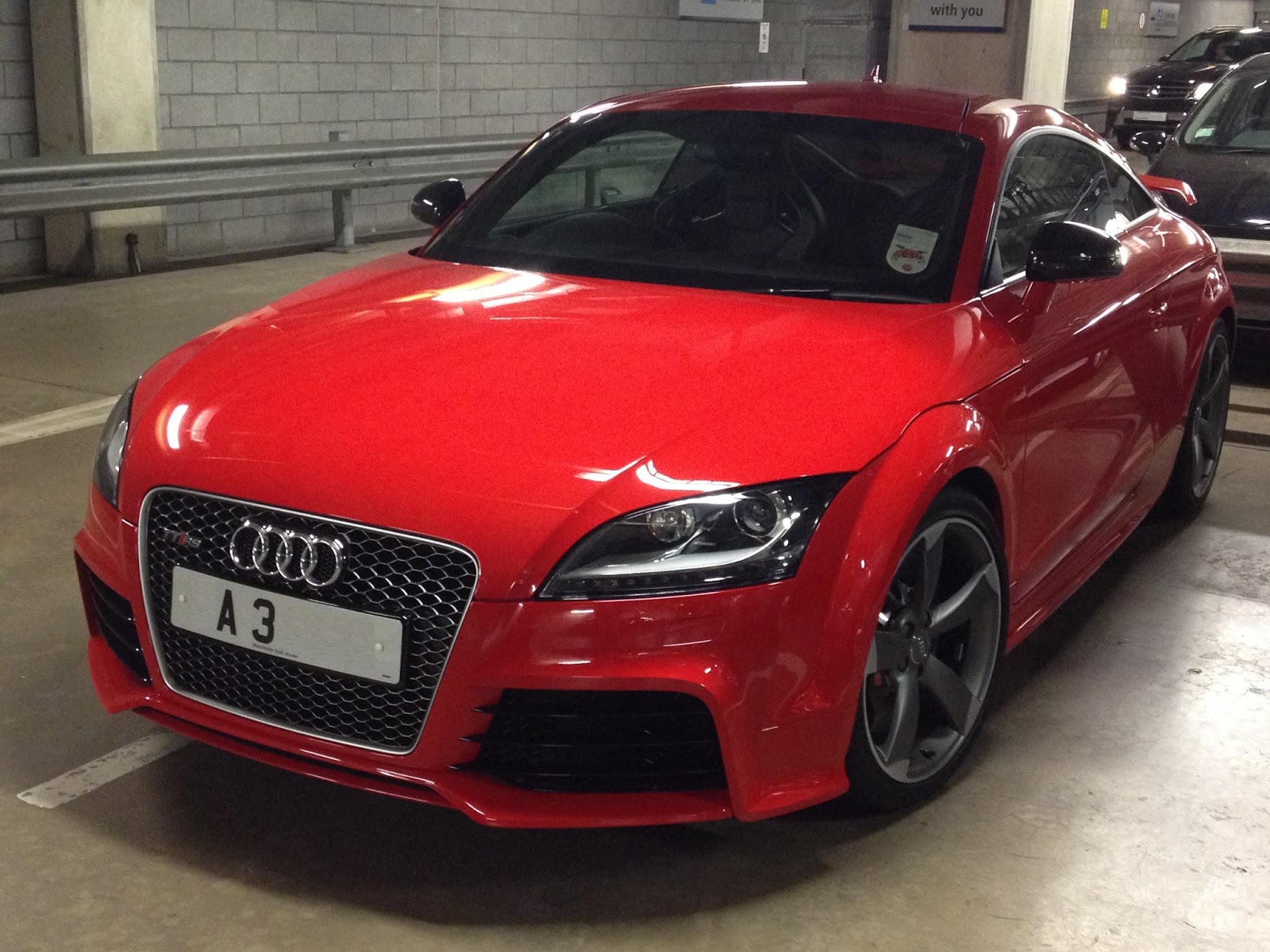 Dream Car Spotter: Audi TT-RS Red