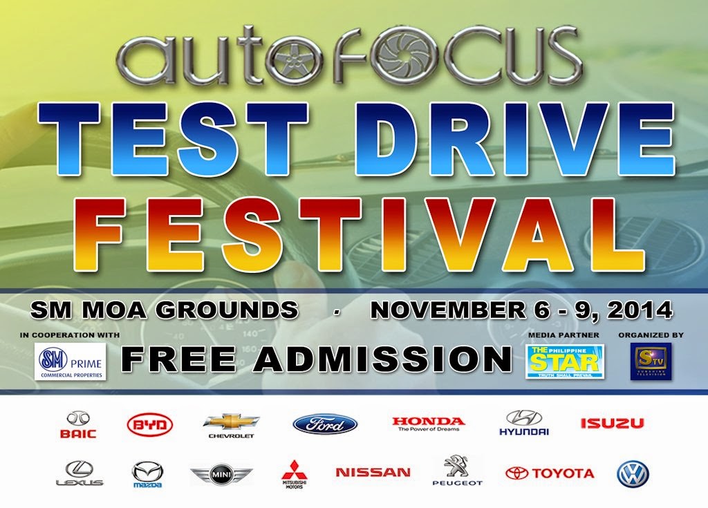 Test Drive Festival Like No Other: Auto Focus Pre-Christmas Test Drive ...