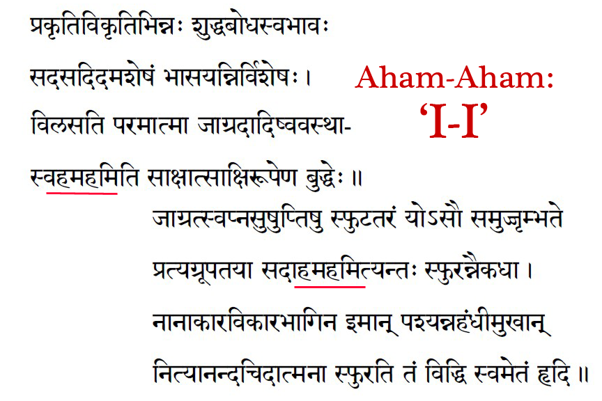 Hinduism: Advaita Vedanta: Part 5