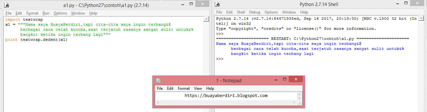 52.Belajar Bersama Python | Textwrap() pada python - textwrap.fill(),textwrap.wrap(),textwrap ...