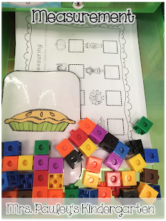 Math Center Organization with Freebies - Mrs. Pauley's Kindergarten