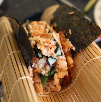 Decorative Sushi: Halloween Pumpkin Sushi | Vondelicious!