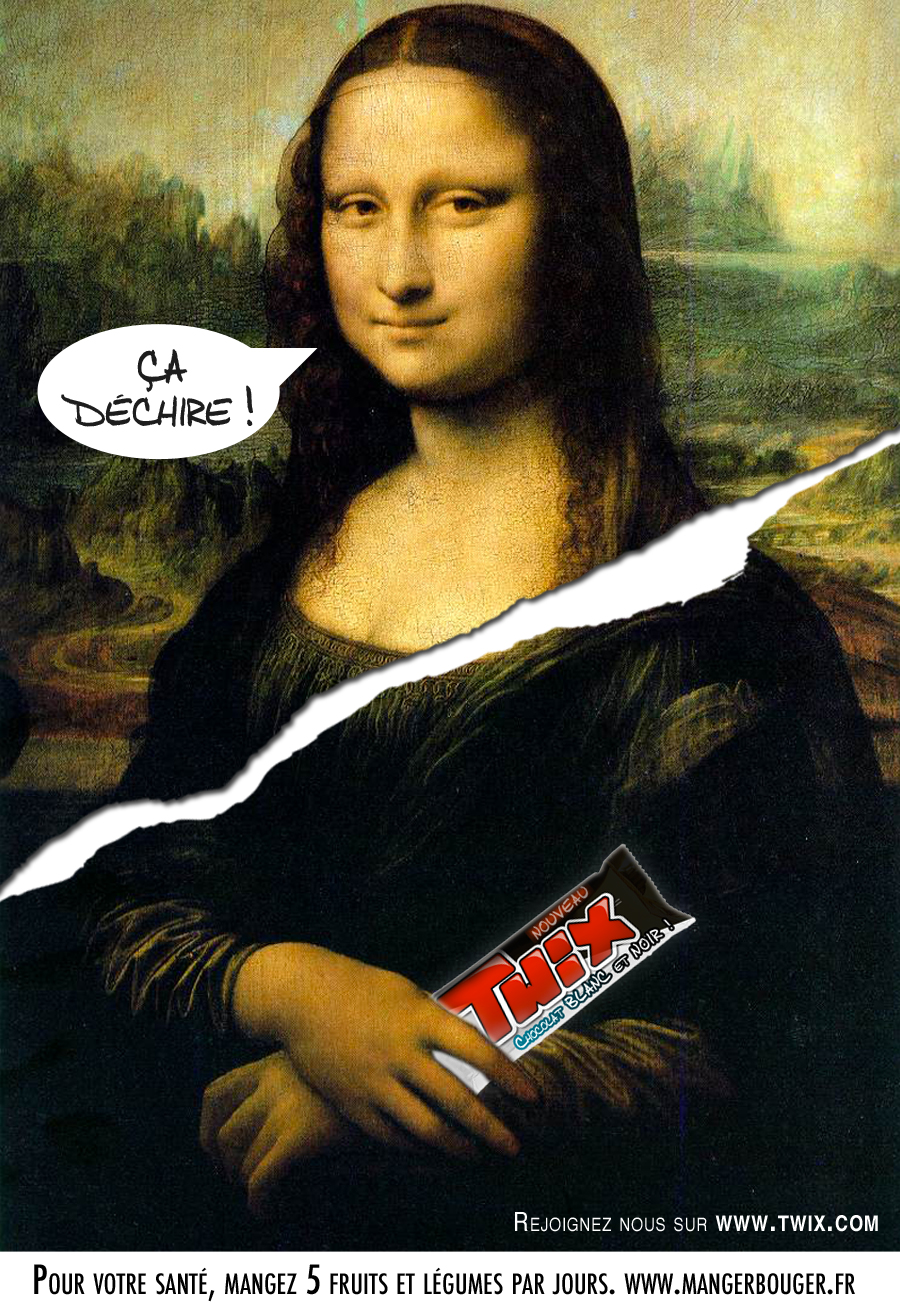 Look at my desk - Paris: Twix - nouveau logo