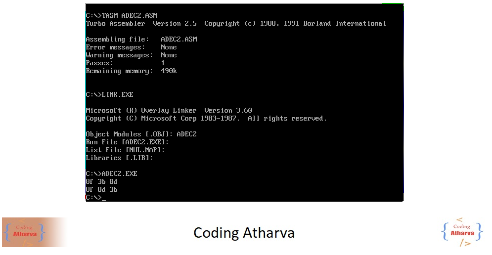 41 Program to arrange the content of memory location 4000h to 4002h in ...