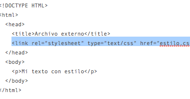 IdentidadID: Diferentes formas de utilizar o enlazar CSS con HTML