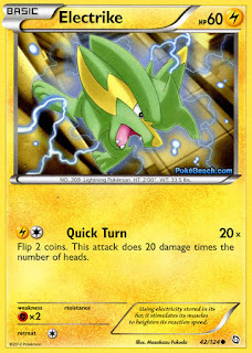 Electrike #42/124 -- Dragons Exalted Pokemon Card Review ...