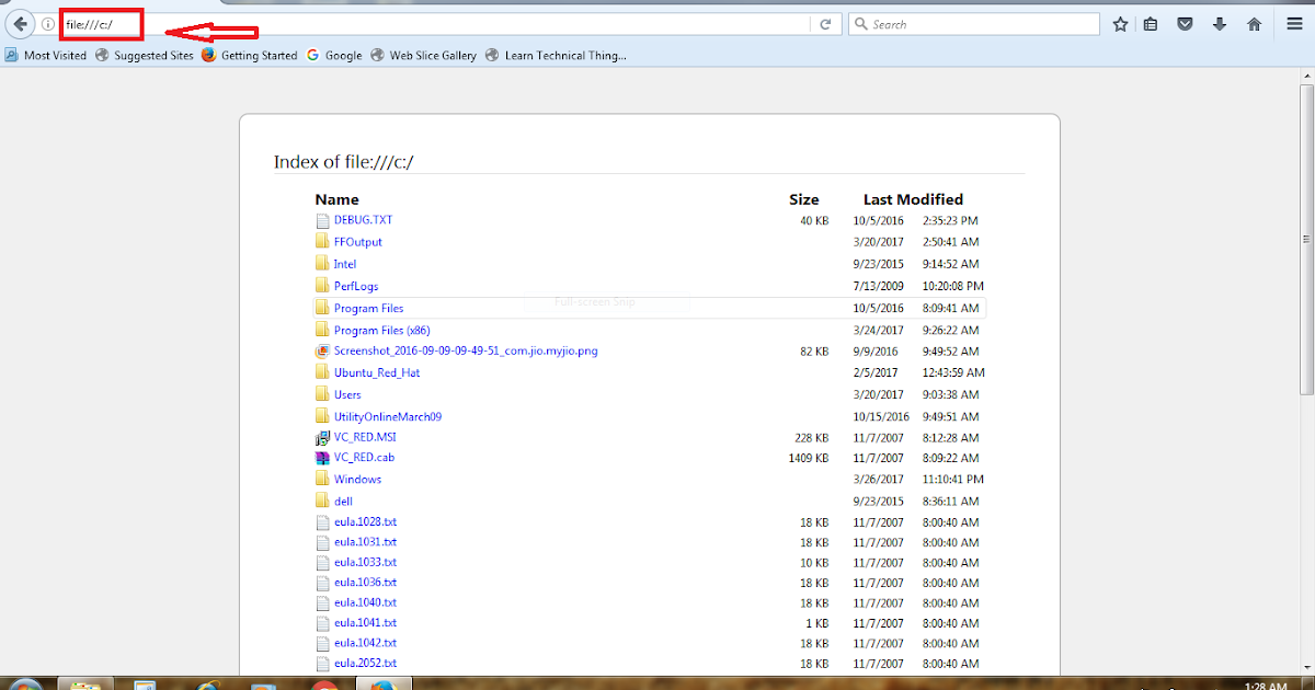 Learn Technical Things Easily: How to access files and folders of your ...