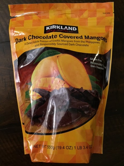 Regin's Realm: Chocolate review: Kirkland Dark Chocolate Covered Mangoes