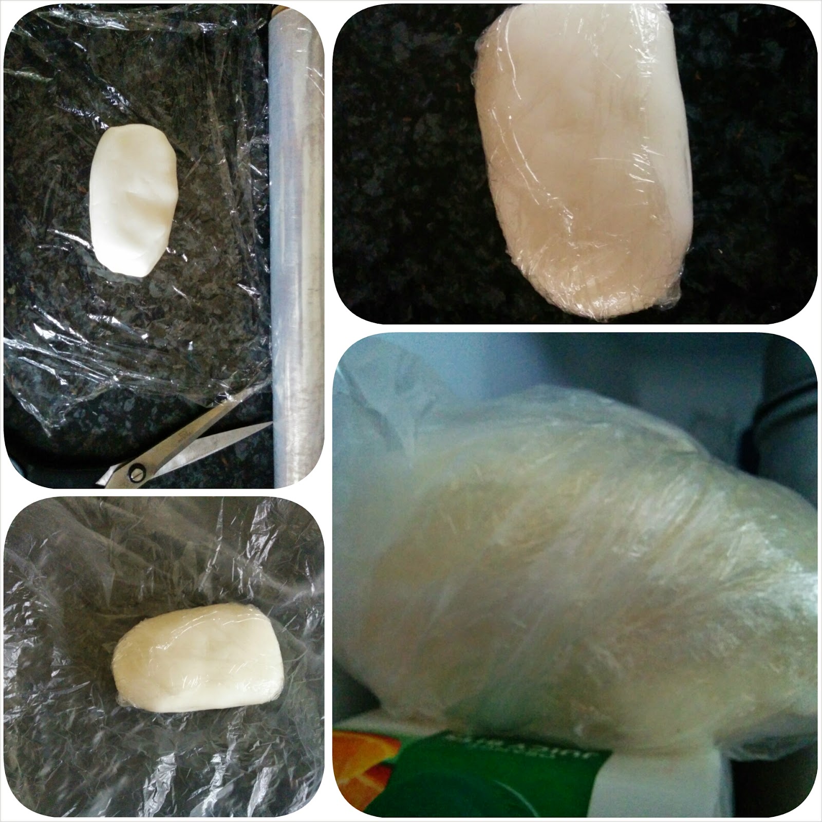 How to make cold Porcelain clay - photos - step by step process!!