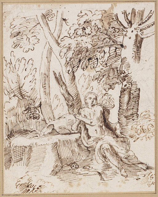 Spencer Alley: Onofri, Grimaldi, Sacchi (17th-century drawings)