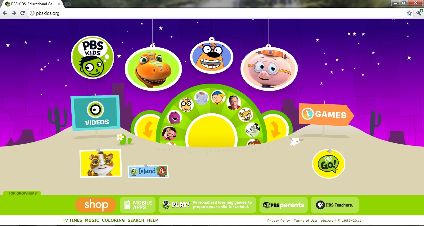 Pbs Kids Website