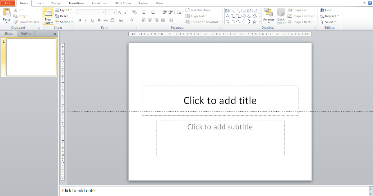 FUNGSI-FUNGSI MENU TAB PADA MICROSOFT POWERPOINT 2010