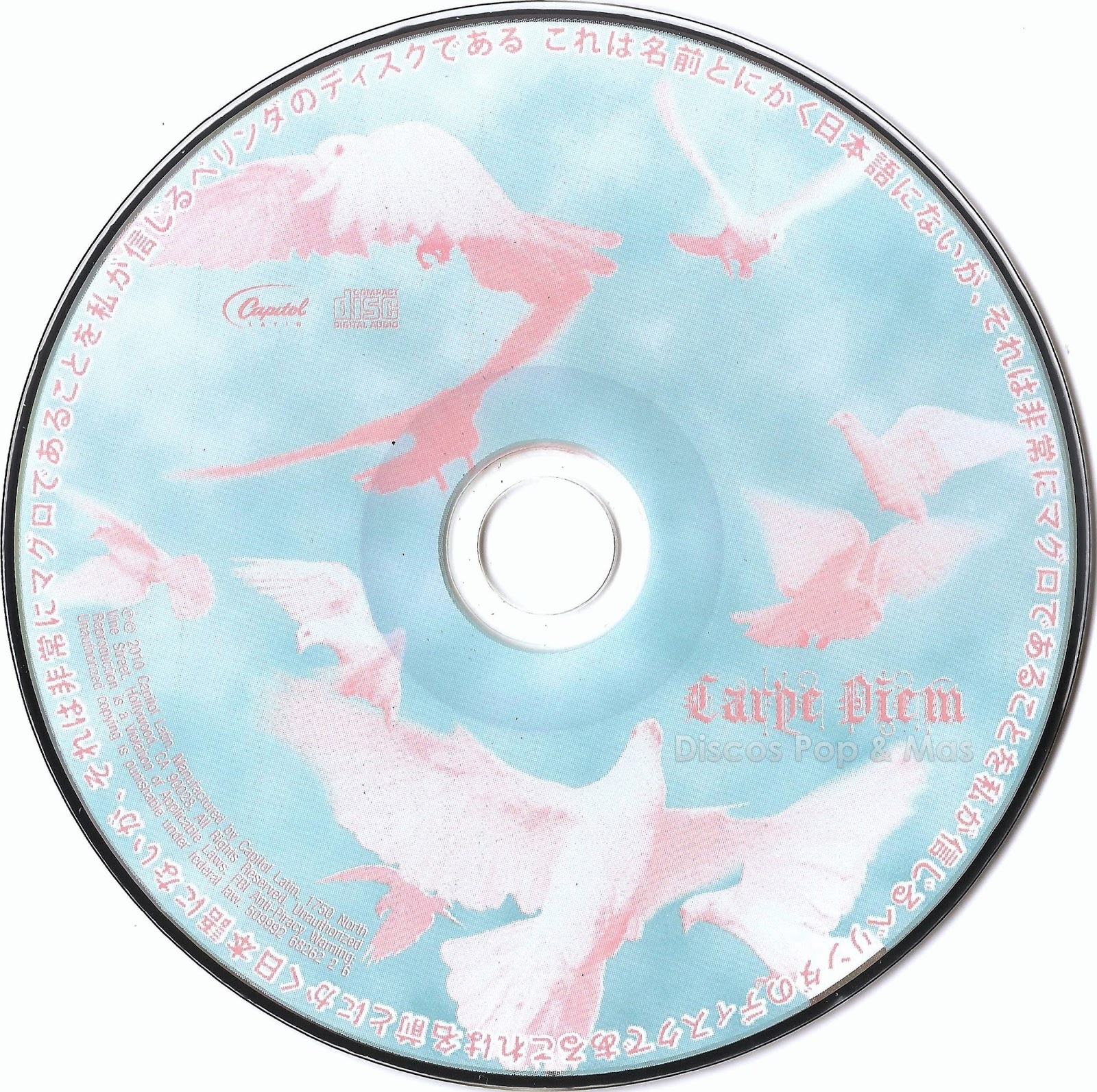 Discos Pop & Mas: Belinda - Carpe Diem