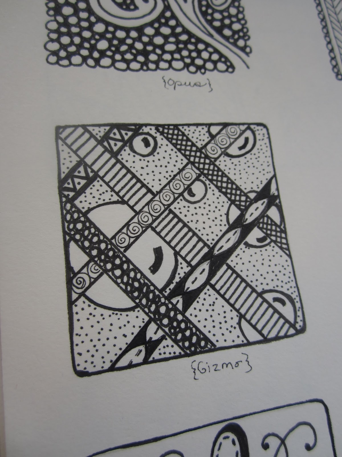 Drawing near: Zentangle Untangled