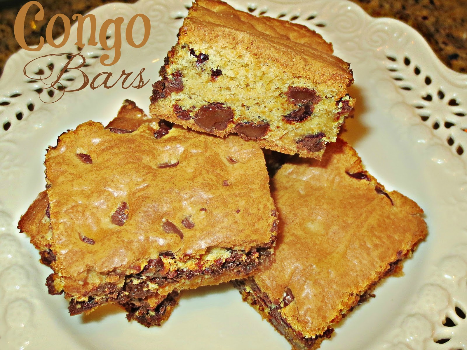 Kaitlin in the Kitchen: Congo Bars