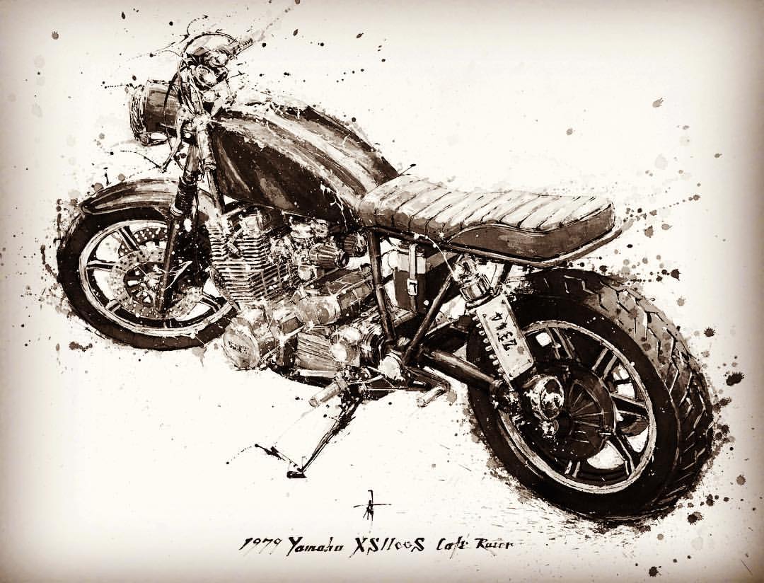 Motogrrl by Makoto Endo - RocketGarage - Cafe Racer Magazine