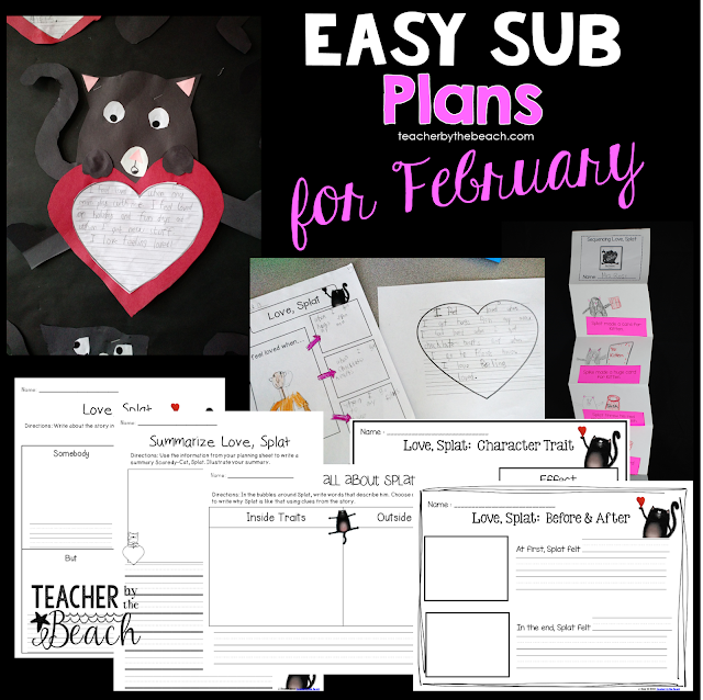 Sub Plans in February - Teacher by the Beach