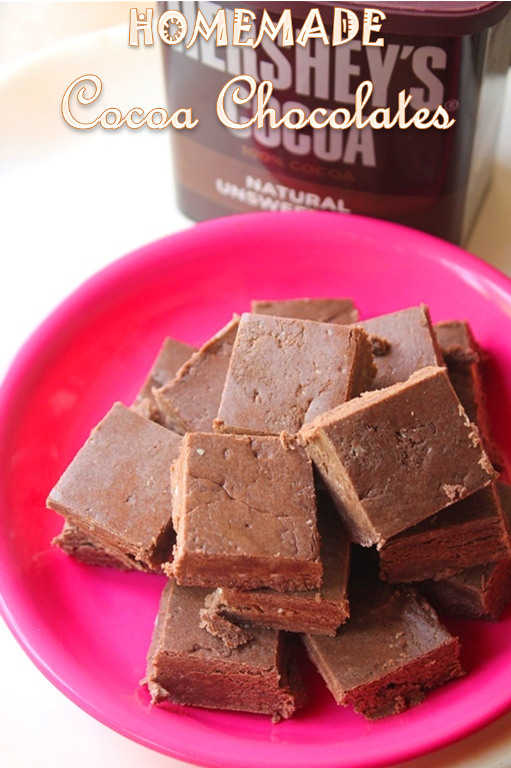 Homemade Chocolates Recipe | Chocolates with Cocoa