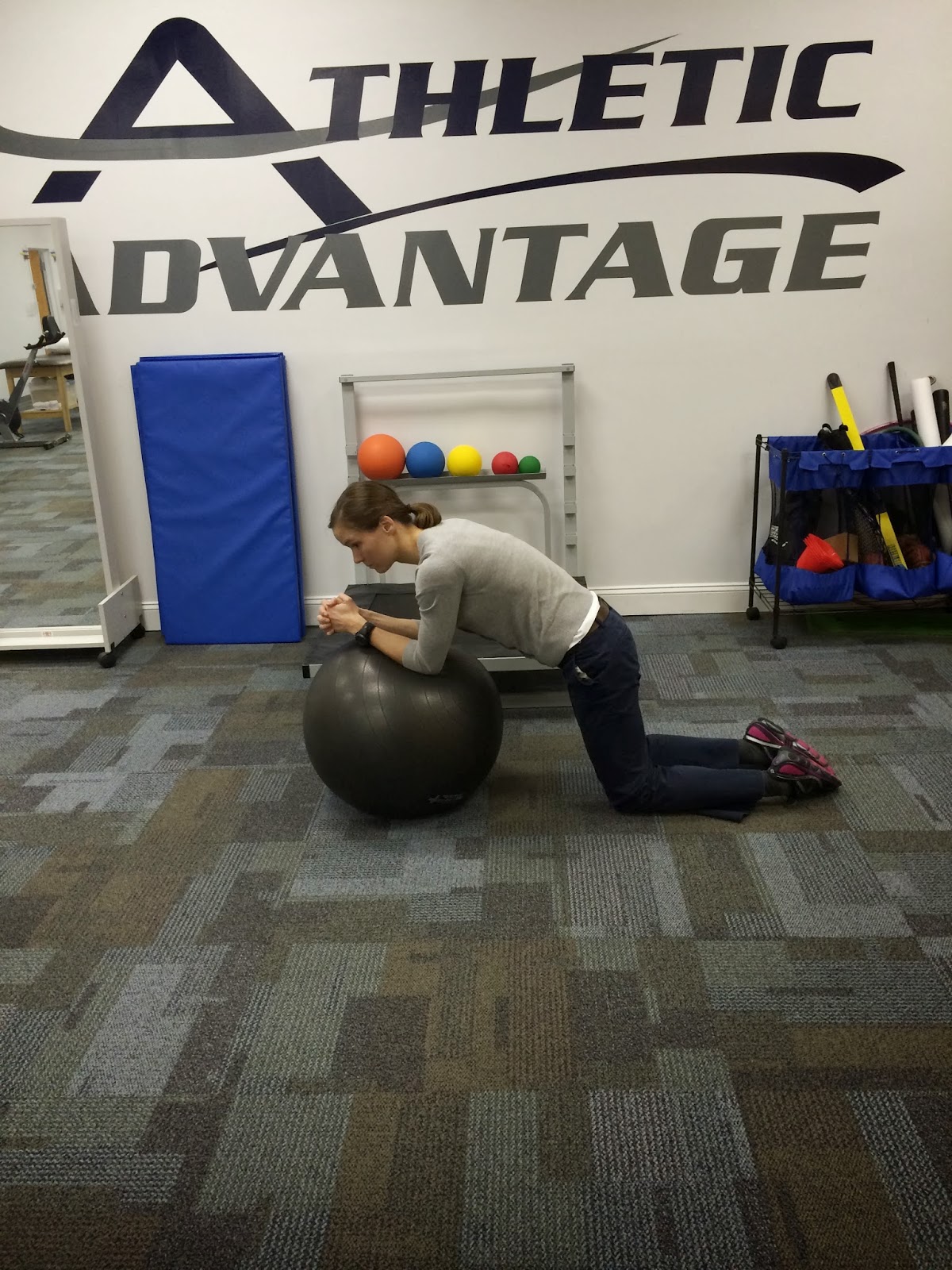 ironmomPT: Core exercises with the swiss ball