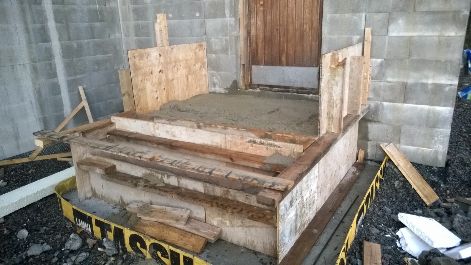 Modern Chic: Talon sisääntulo portaat