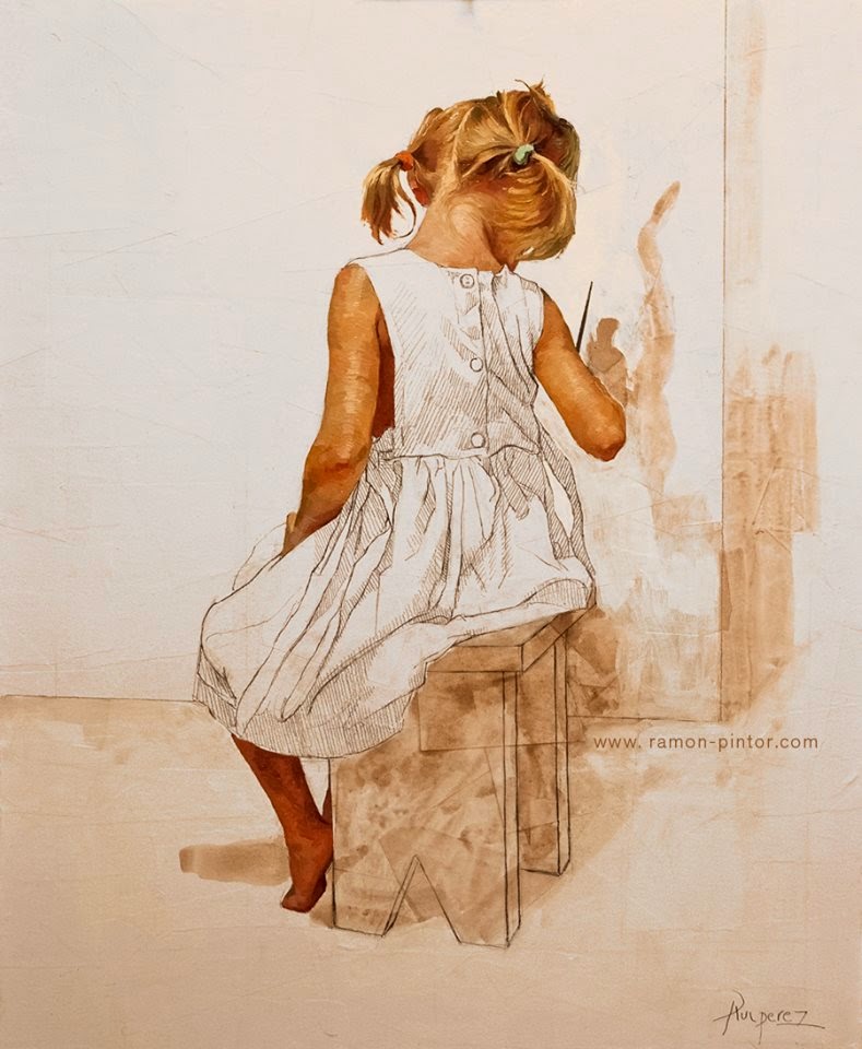 Женский фигуратив от Ramon Gutierrez, р. 1966, Испания. Обсуждение на ...