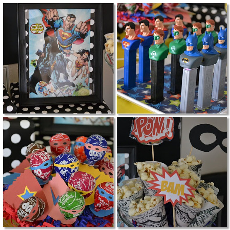 Sheek Shindigs: {Real Parties} A Superhero Birthday Party