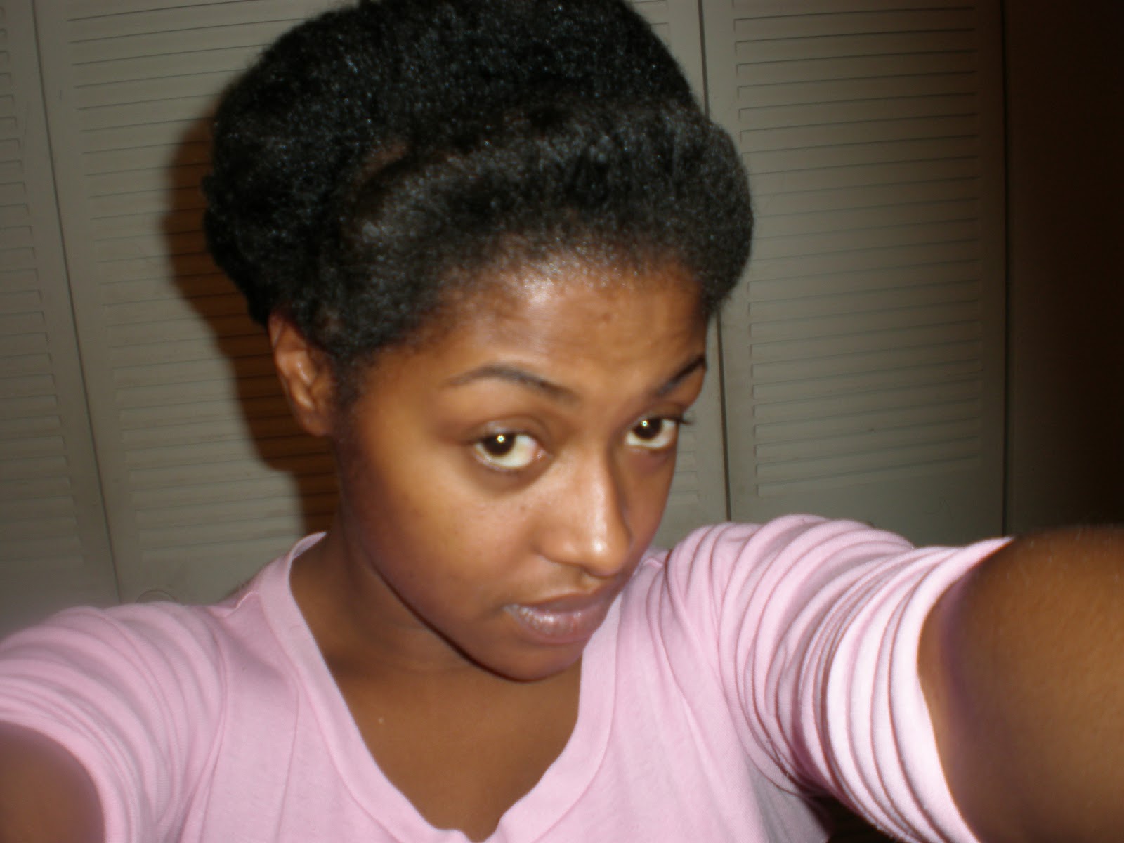 Curly natuarlista: Black baby bumble bee : hair style of the day!!!