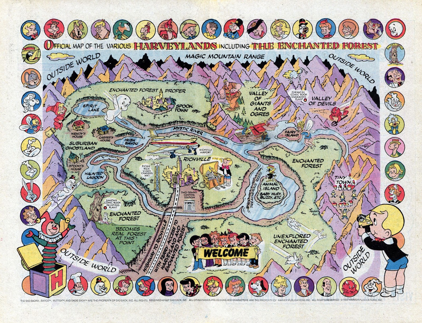 From the Sorcerer's Skull: Weird Revisited: The Hidden Country Setting