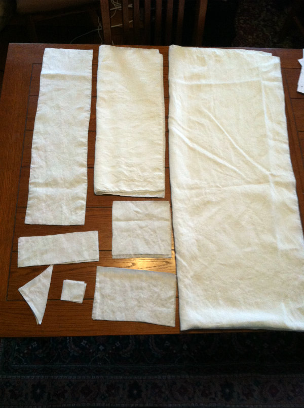 Victorian Tailoring: 1830s Shirt: Part 1