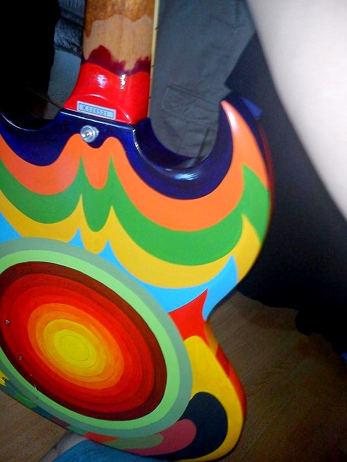 The Guitar Column: The Fool SG | The Painted Player