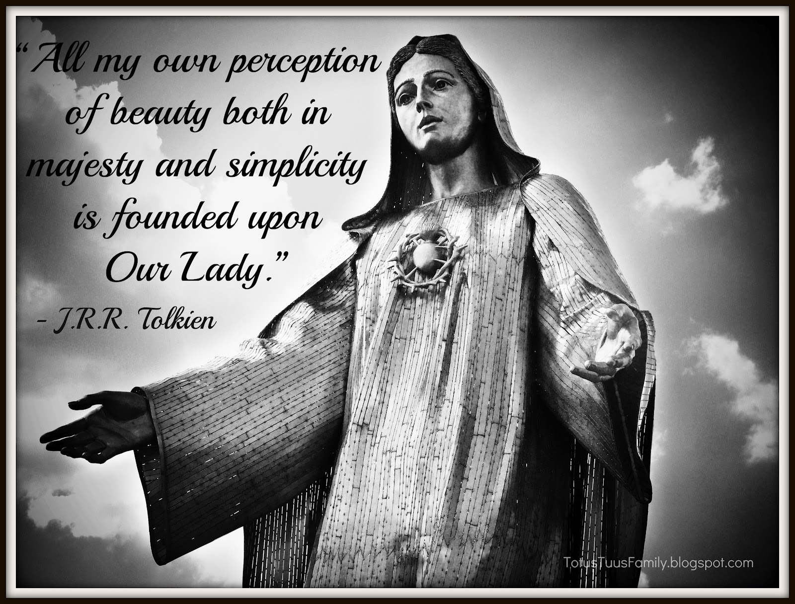 Tolkien's Perception of Virgin Mary - Totus Tuus Family & Catholic ...