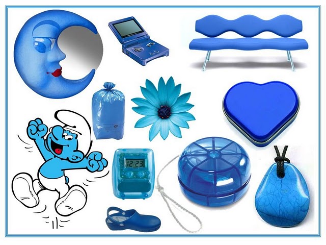 Imagenes de objetos azules - Imagui