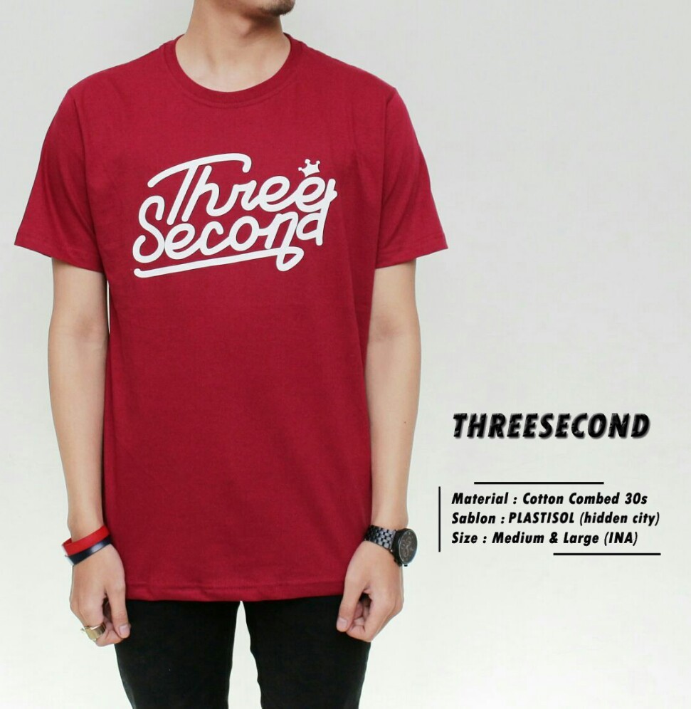 Kaos Distro 3 Second Bandung: Galeri Kaos 3Second Februari 2018